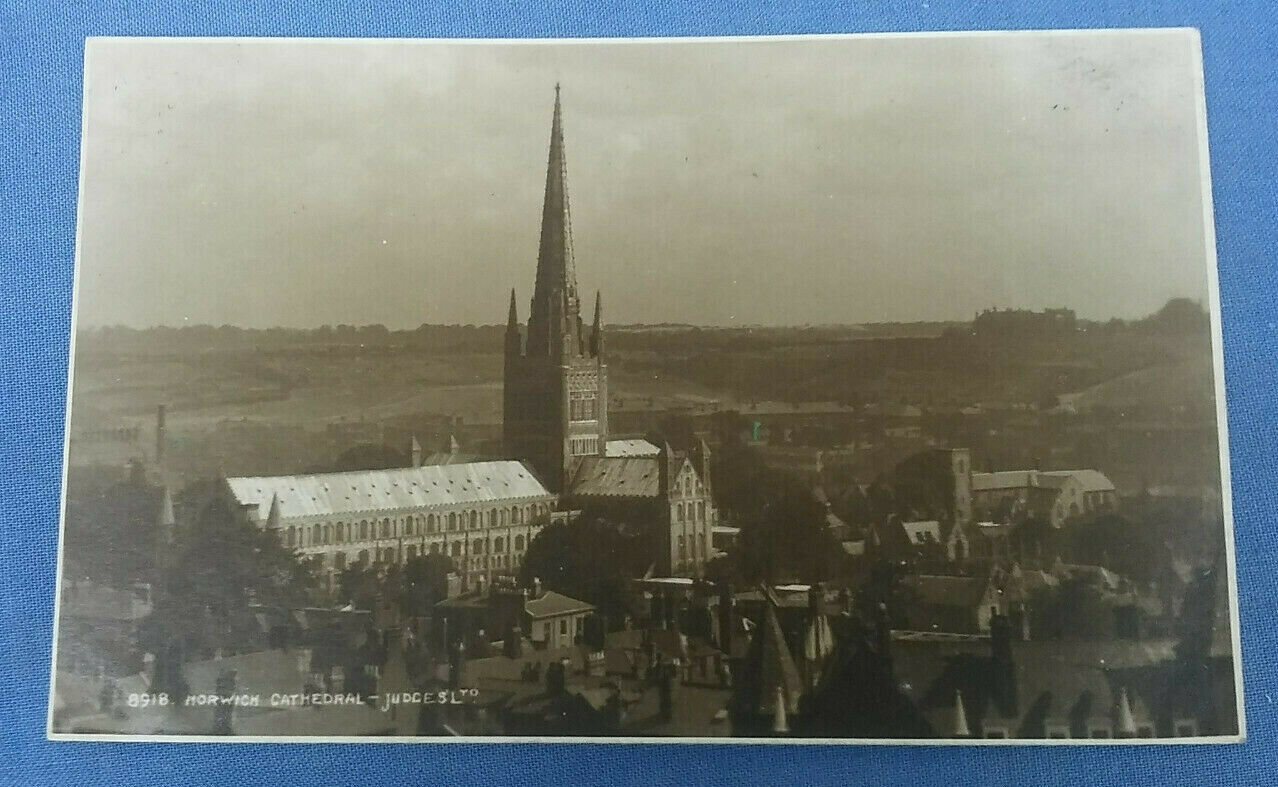 Vintage Judges Postcard No.8918 Norwich Cathedral Norfolk E1B | Europe ...