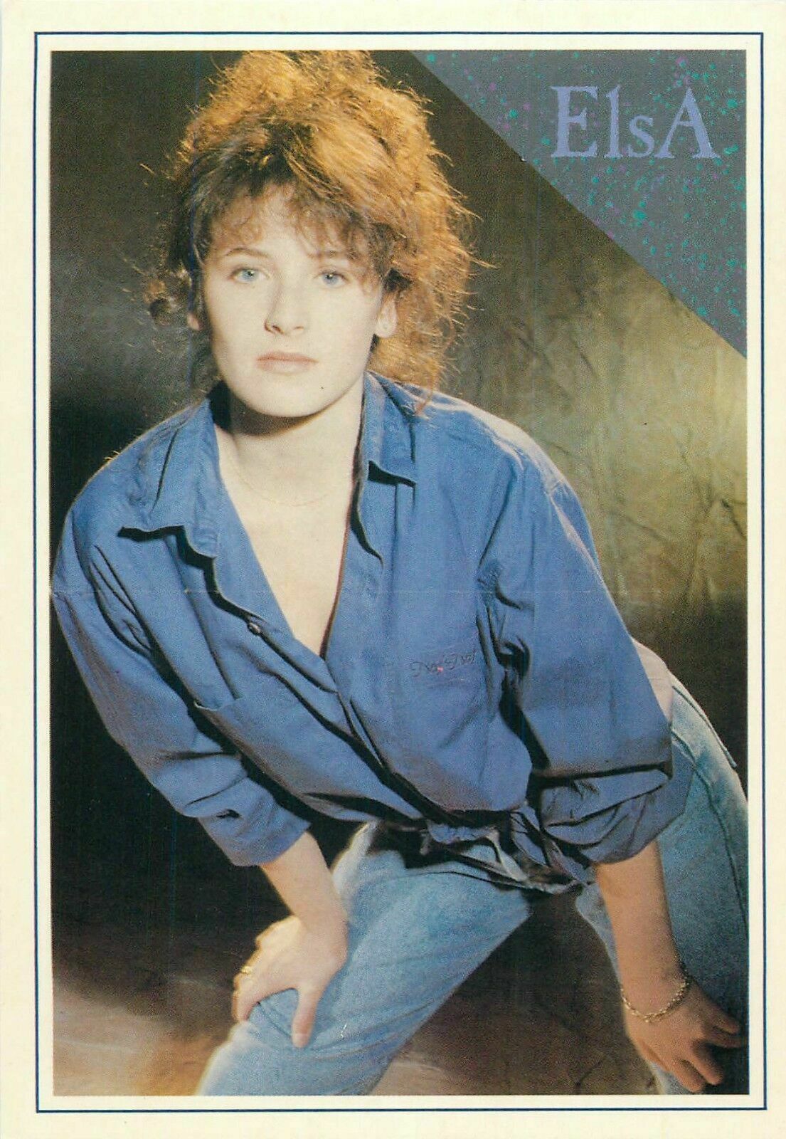 ElsA singer postcard | Topics - Entertainment - Music & Musicians ...