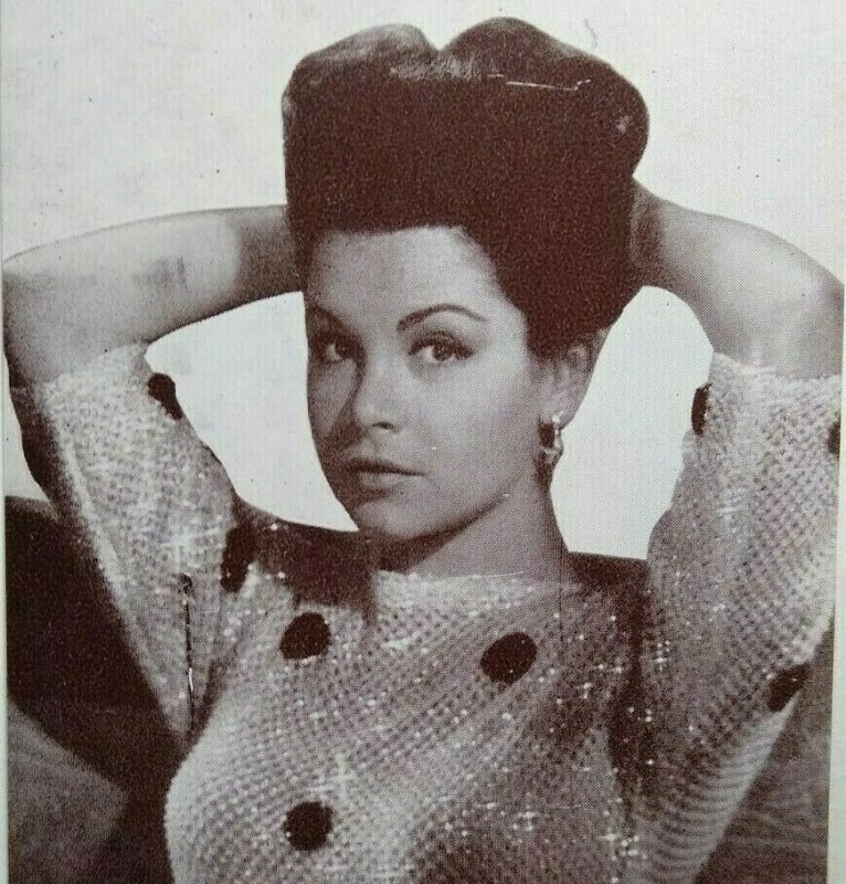 Annette Funicello Postcard Vintage Famous Actress Arcade Card Original ...