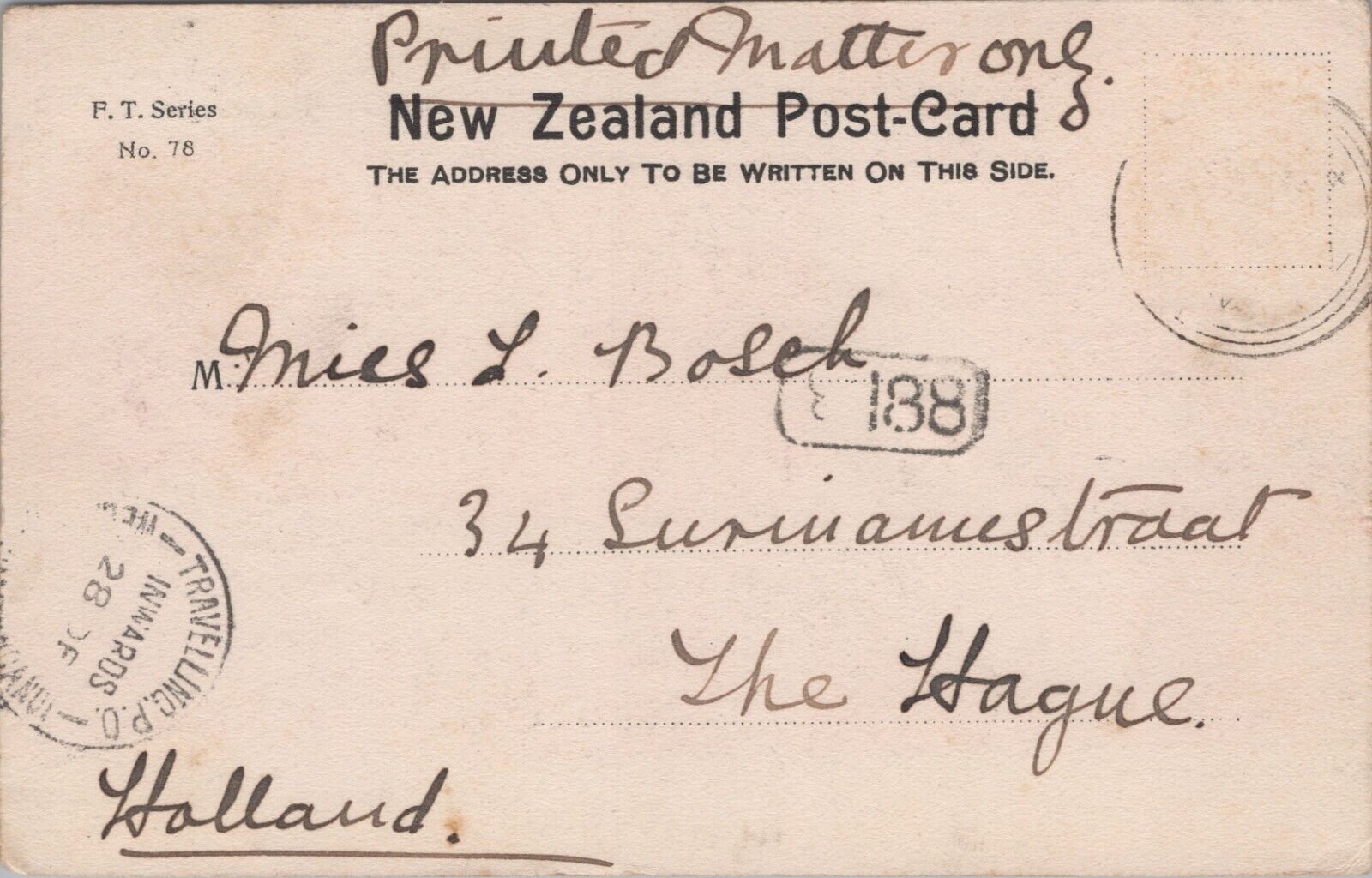 New Zealand Crossing the Mandamus Nelson Province Vintage Postcard C029 ...