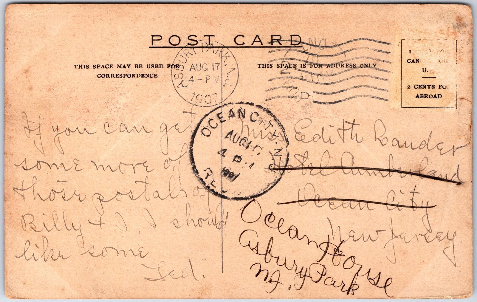 Vintage Postcard (2) Views of Jackson's Point Ontario Canada Mailed ...