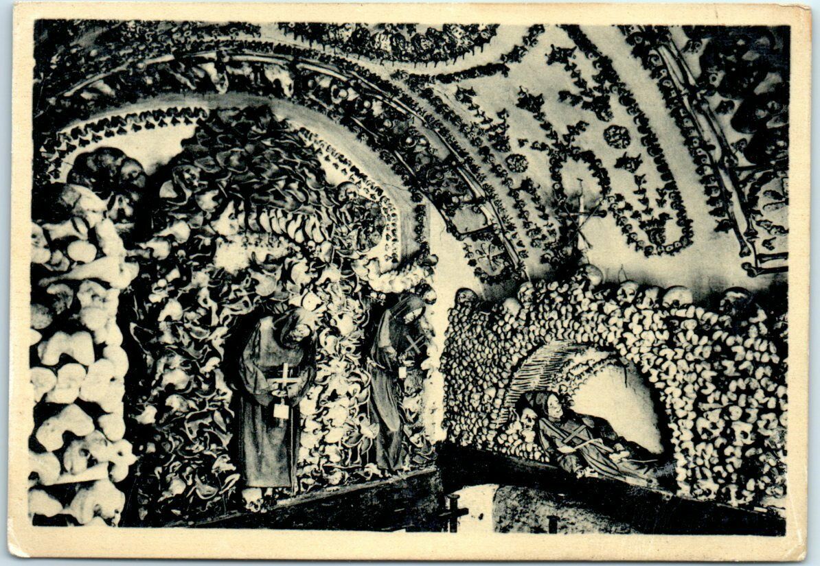 Postcard - Crypt of the Skulls - Capuchin Crypt - Rome, Italy | Europe ...