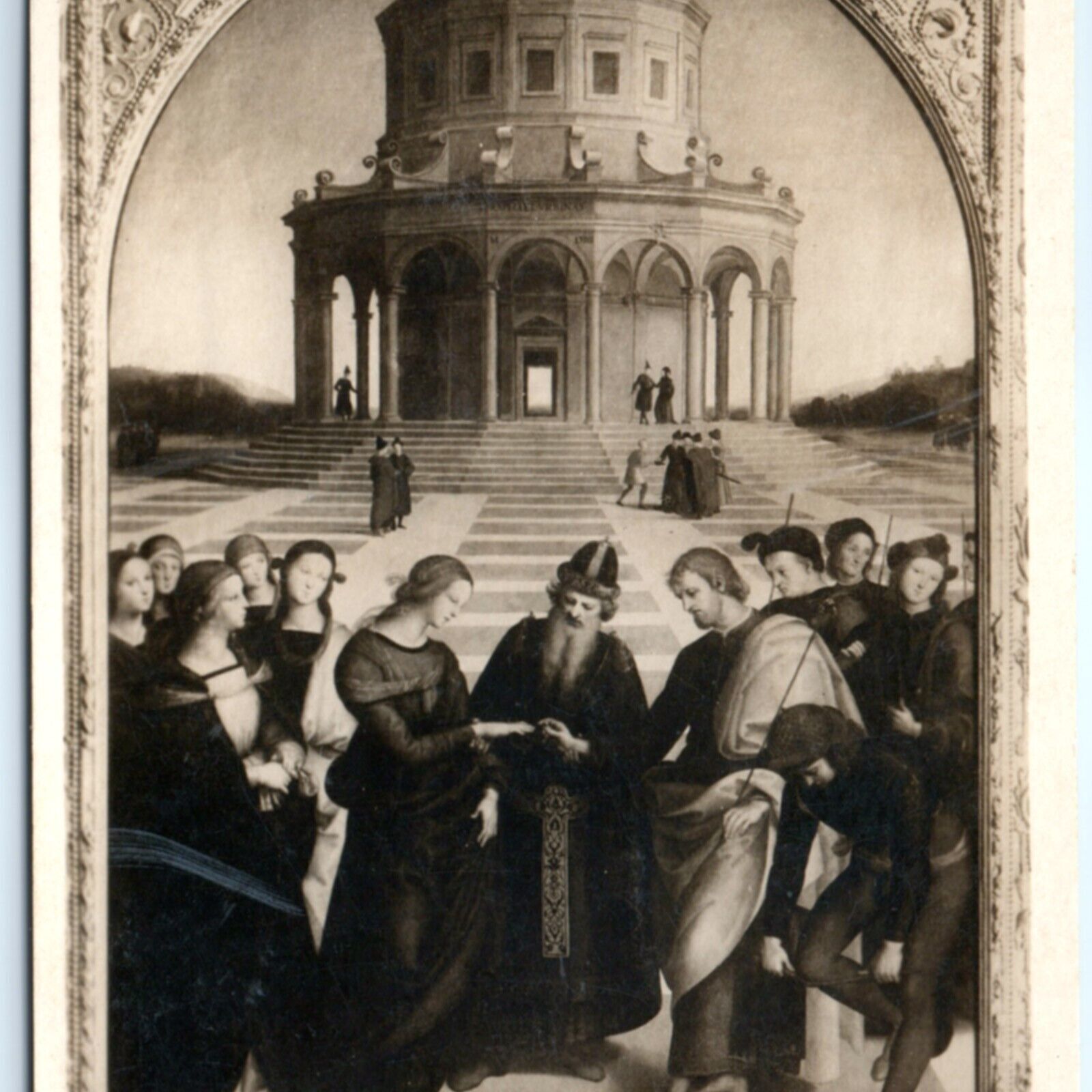 c1930s Raphael Painting - Lo Sposalizio RPPC in Milano Virgin Real ...