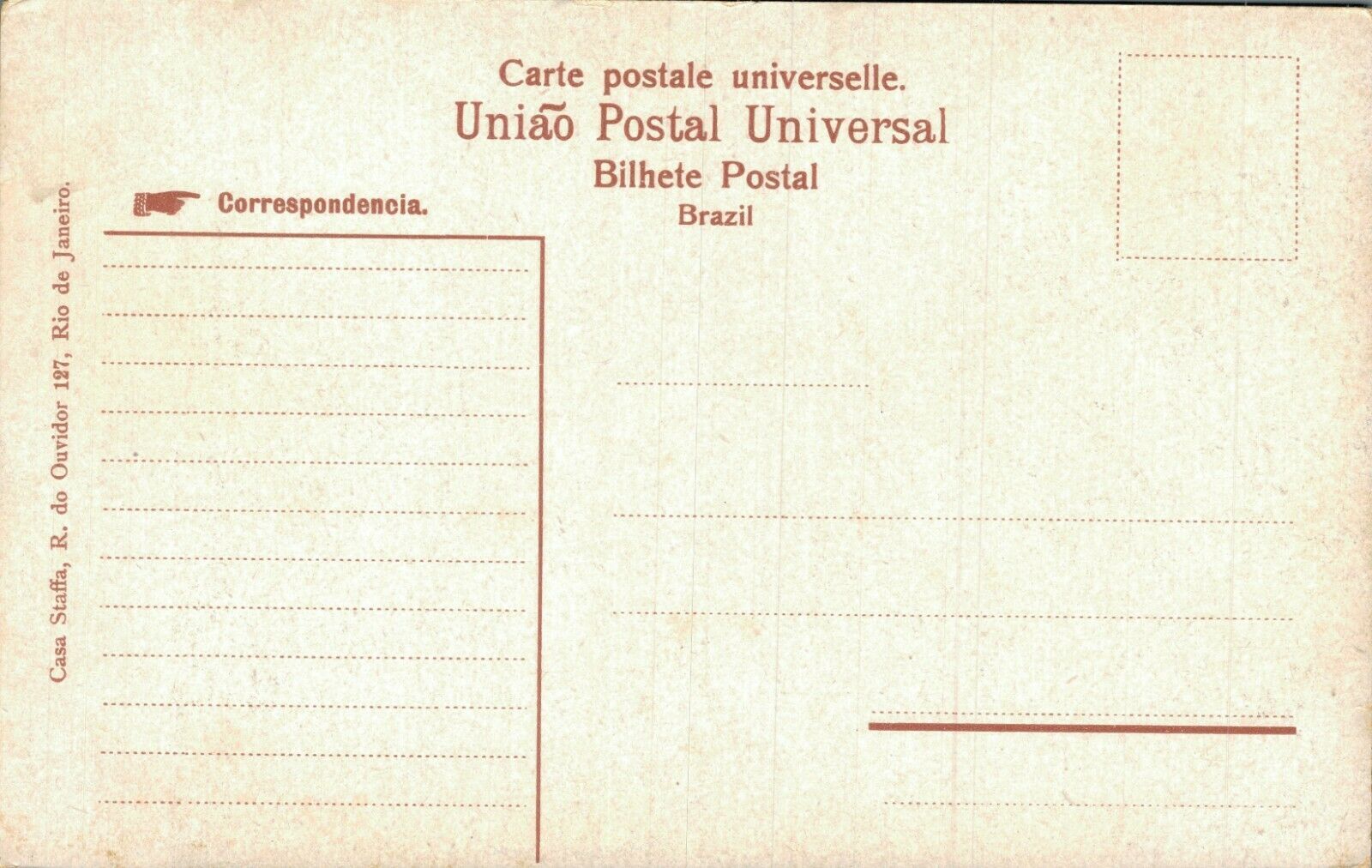 Brazil Rio de Janeiro Avenida Central Vintage Postcard 08.27 | Latin ...