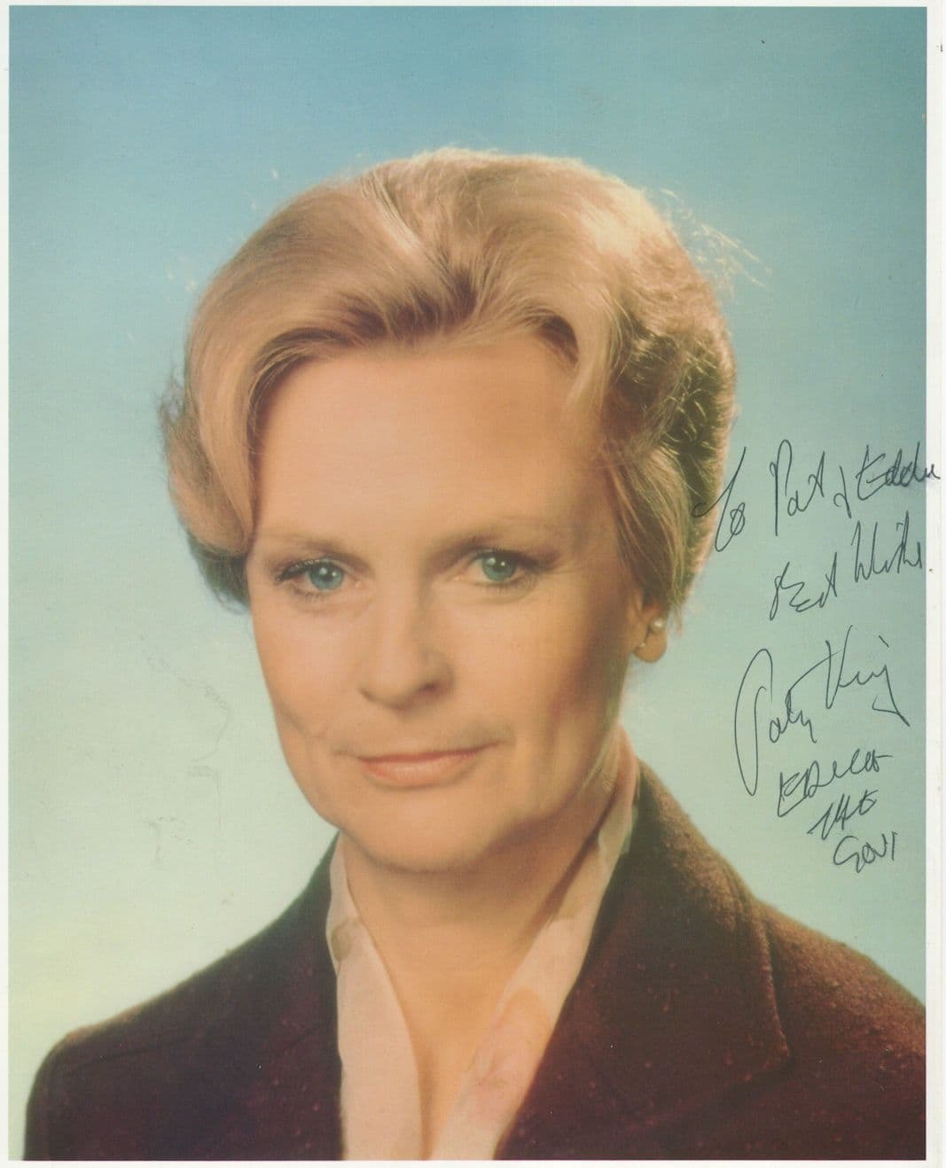 Prisoner Cell Block H Patsy King Large Hand Signed Photo | Topics ...