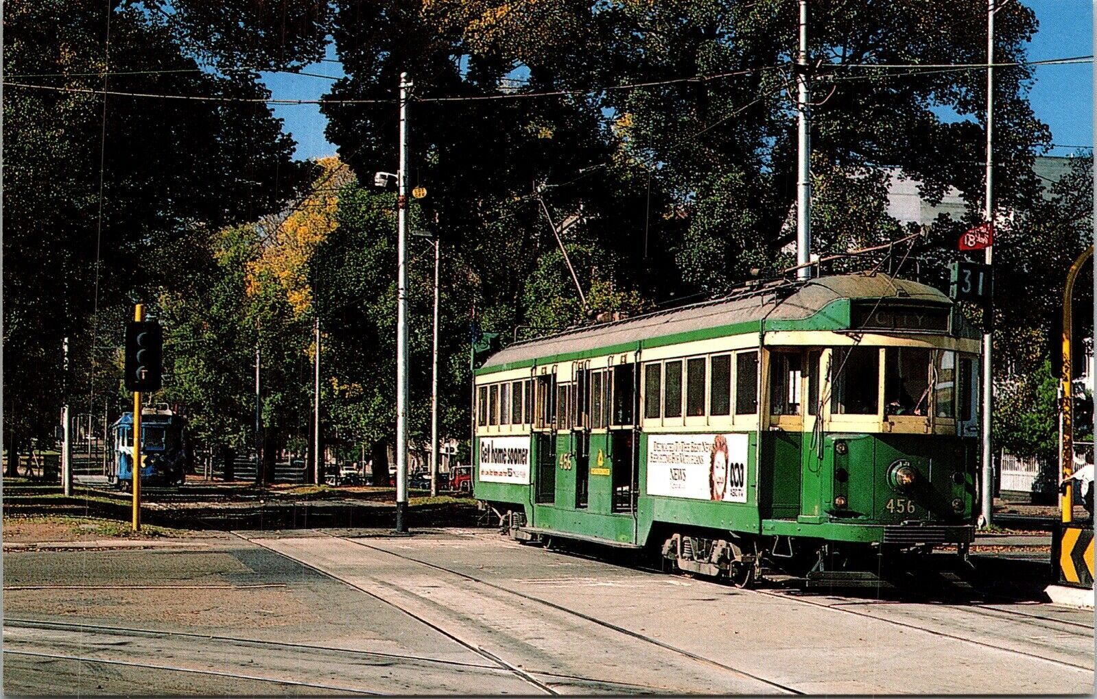 Melbourne Metro Transit Authority Tram Victoria Parade Postcard VTG UNP ...