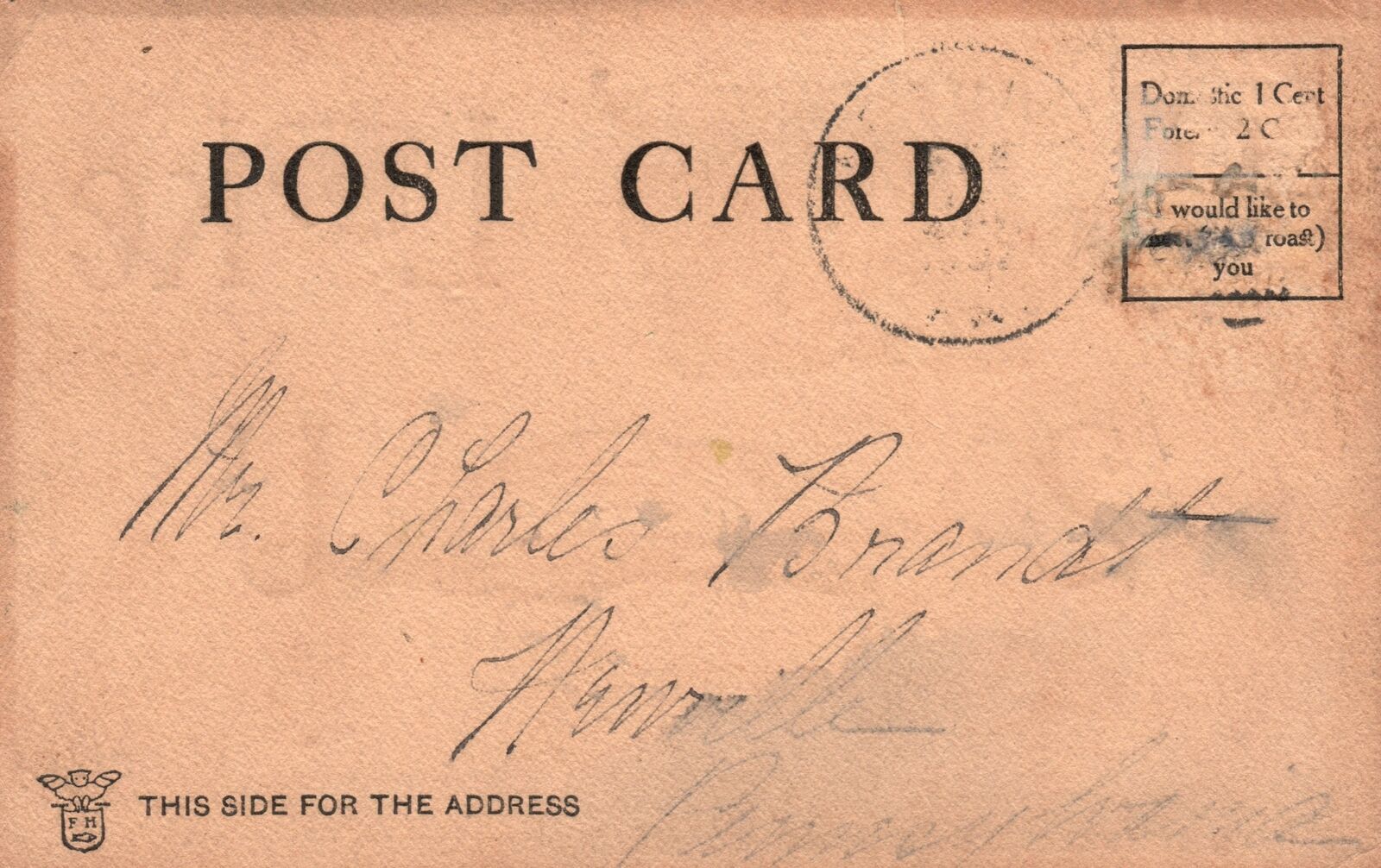 ?Vintage Postcard You Will Find The Solution of This Riddle Underneath ...