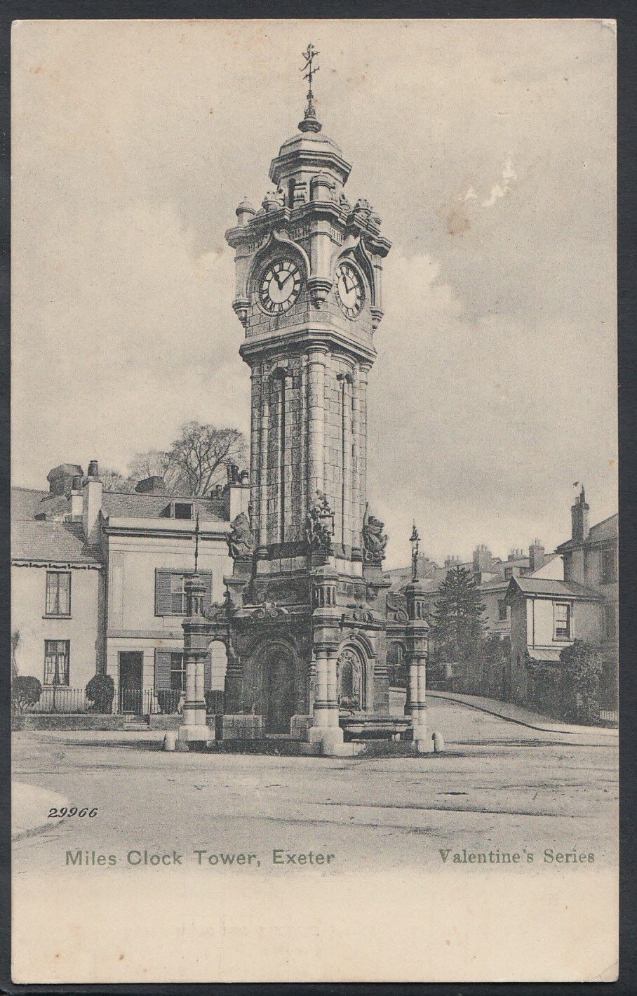 Devon Postcard - Miles Clock Tower, Exeter RS5517 | Europe - United ...