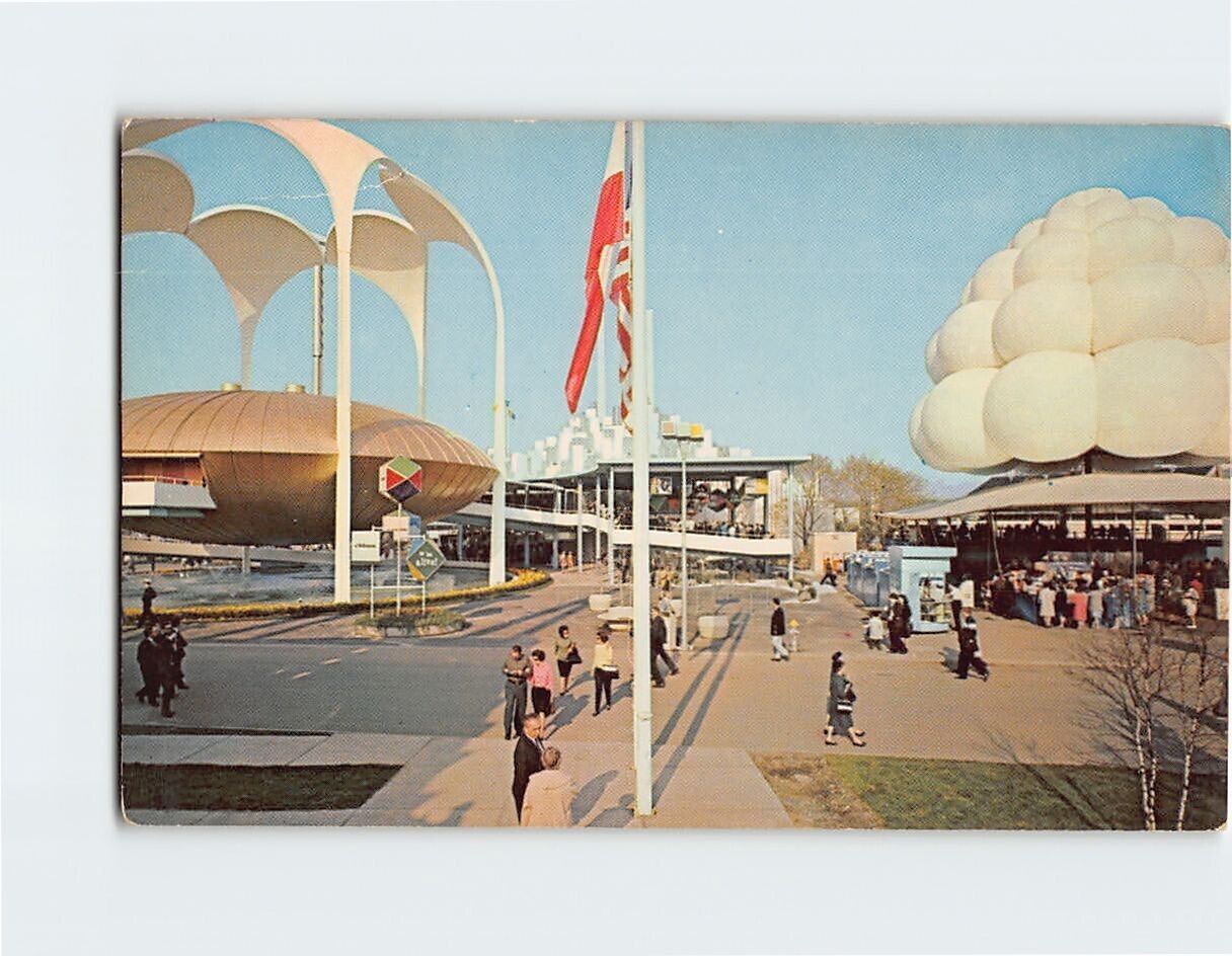 B-187714 Johnsons Wax Pavilion, At The Worlds Fair, New York City, New ...