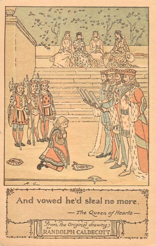 British artist and illustrator Randolph Caldecott lot of 8 tales ...