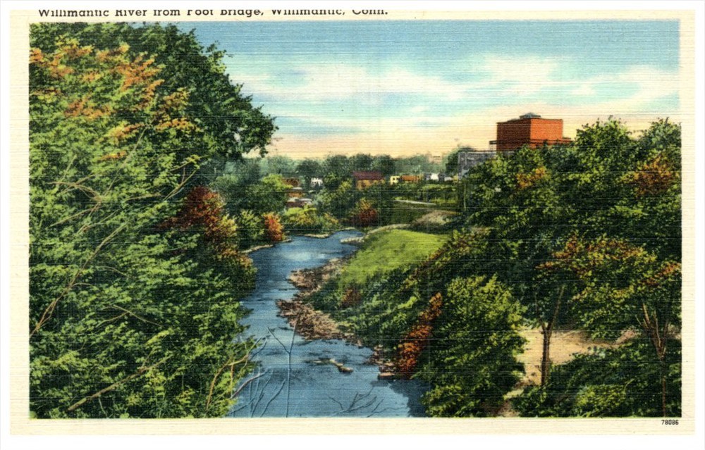 Bulk Lot 100 Views, original packing , Willimantic CT River from ...
