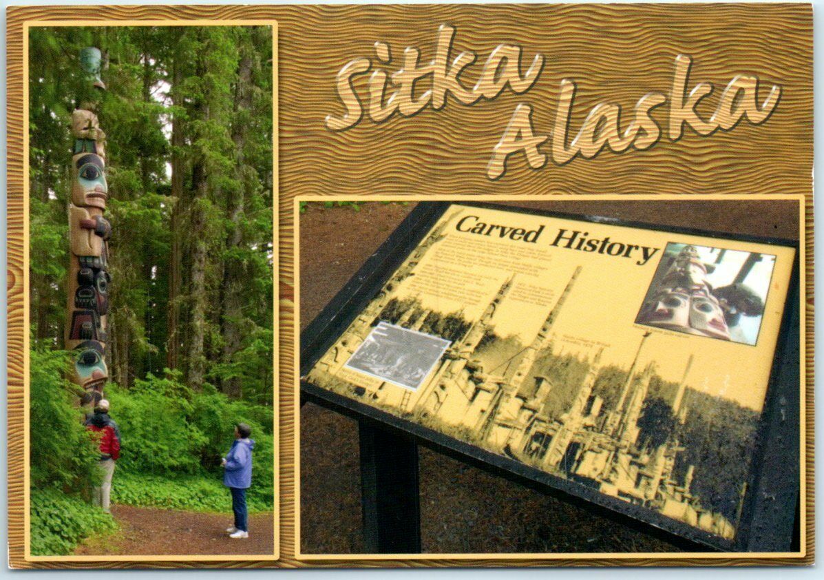 Summer View of the Oceanside Trail at the Sitka National Historic Park ...