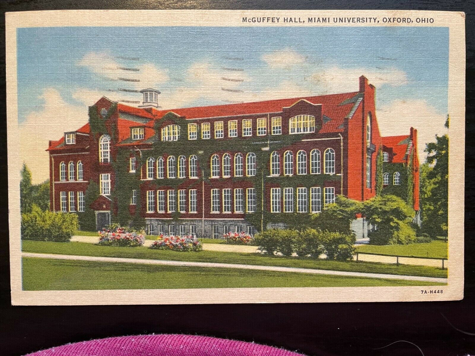 Vintage Postcard 1937 McGuffy Hall Miami University Oxford Ohio ...