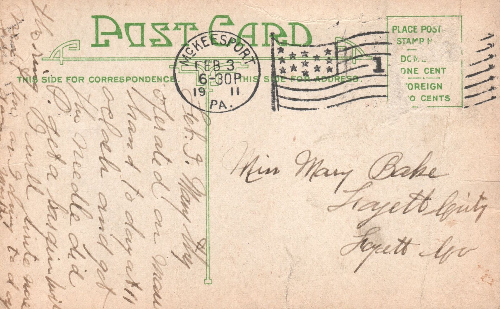 Vintage Postcard 1911 Many Volumes of Good Wishes For You Dear Friend ...