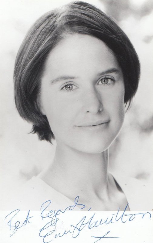 Emily Hamilton Real Wife Of Adam Trueman Casualty The Bill Hand Signed ...