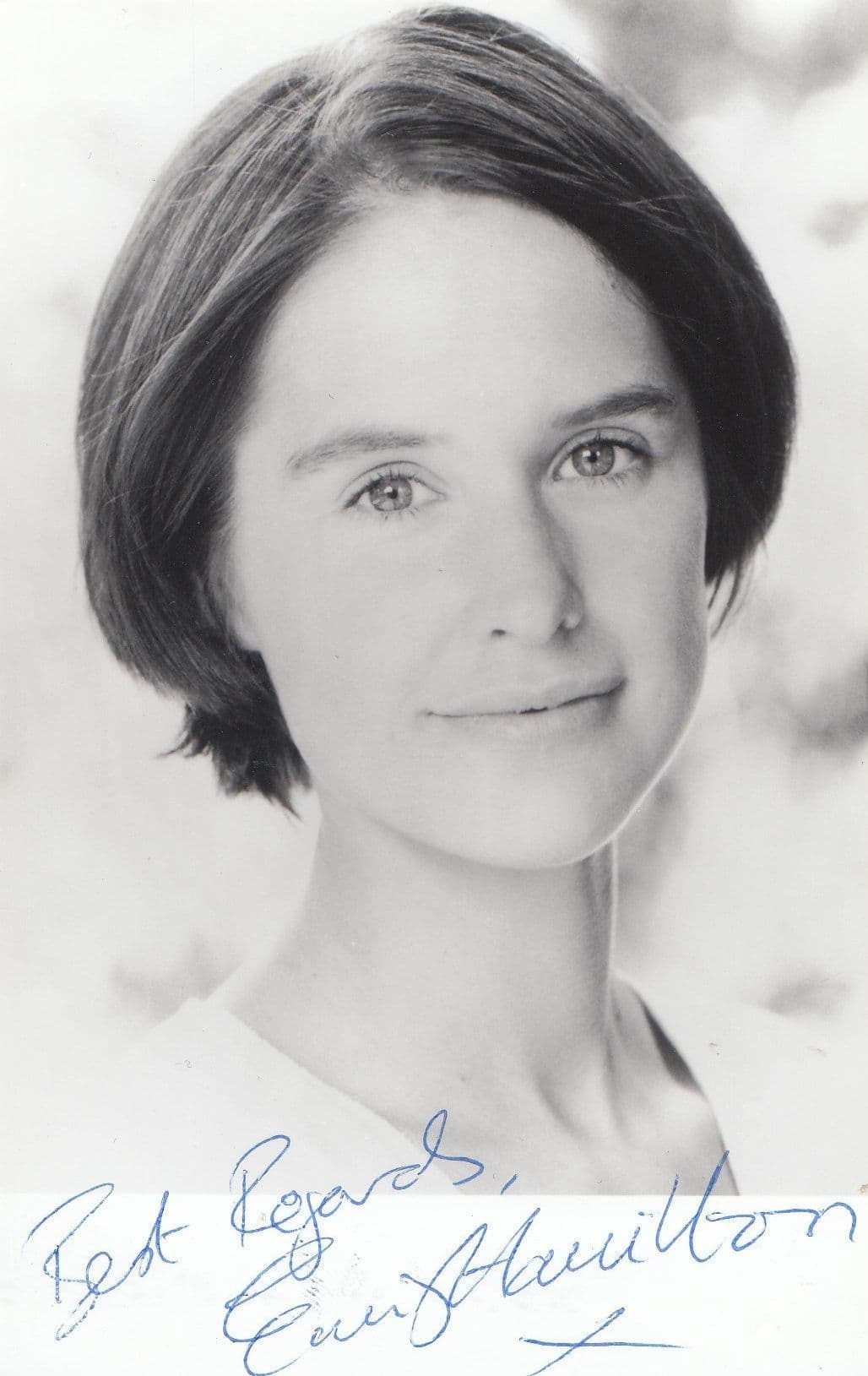 Emily Hamilton Real Wife Of Adam Trueman Casualty The Bill Hand Signed ...