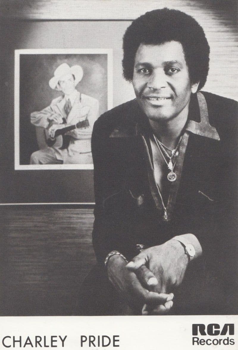 Charley Pride Country & Western LP Record Launch 1970s RCA Photo ...