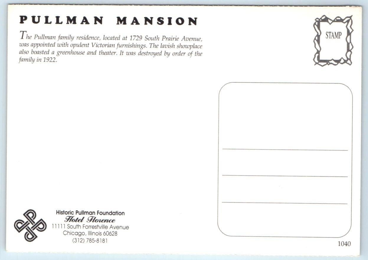 CHICAGO, Pullman IL ~ Historic PULLMAN MANSION Repro 4"x6" Modern ...