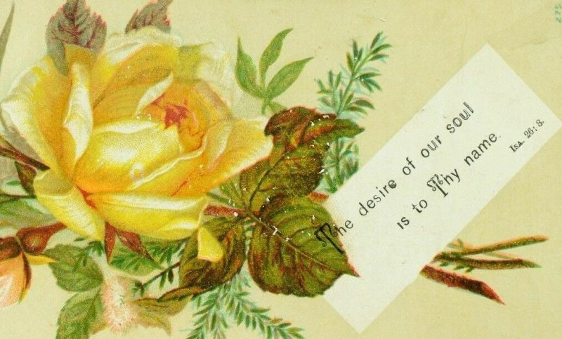 lovely "The desire of Our Soul" religious Bible Quote Apostles' Creed ...