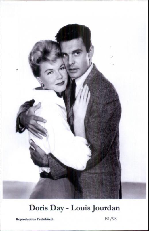 Actor Actress Duo SWIFTSURE 2000 - Postcard DORIS DAY & LOUIS JORDAN ...