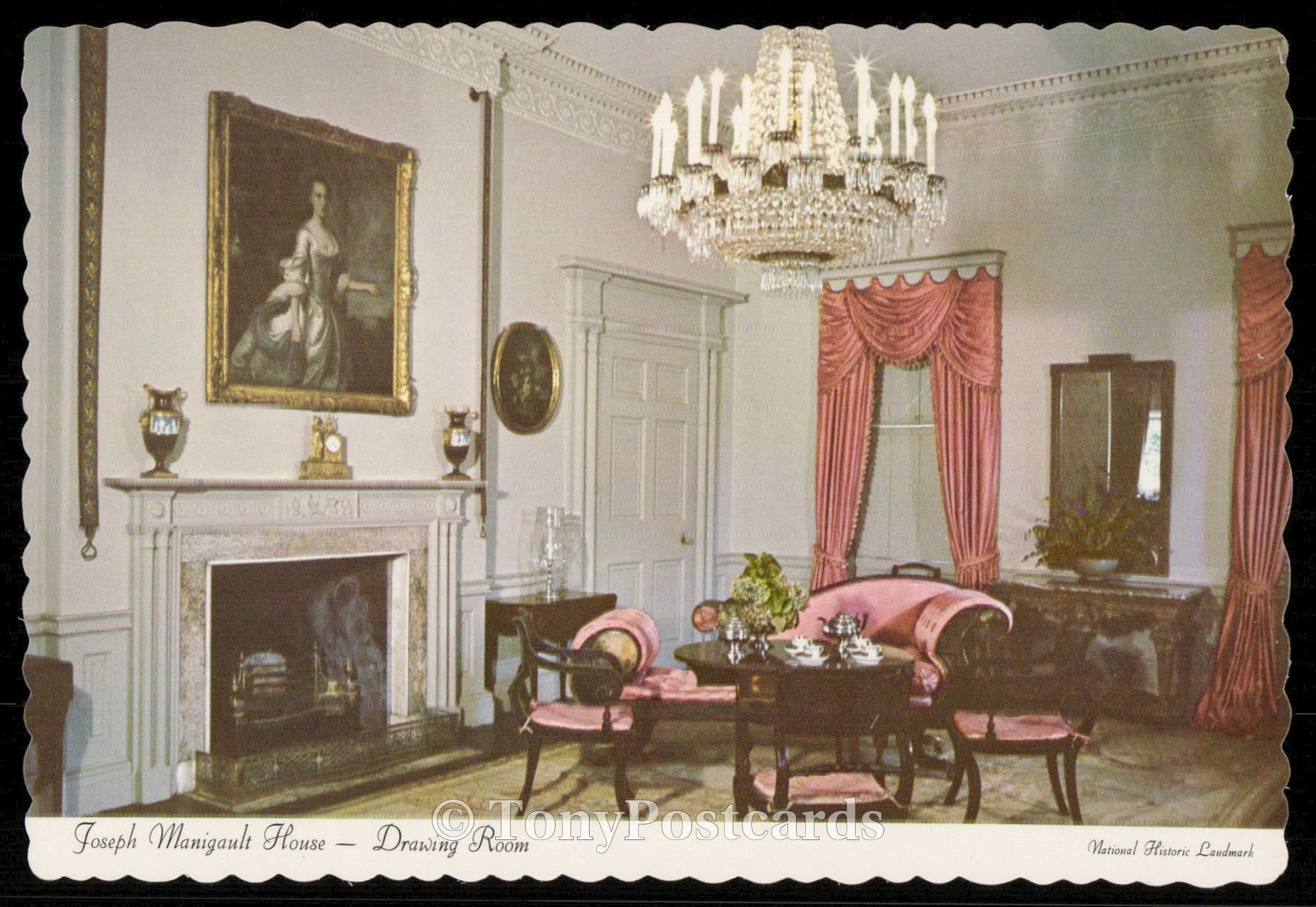 Joseph Manigault House - Drawing Room | United States - South Carolina ...