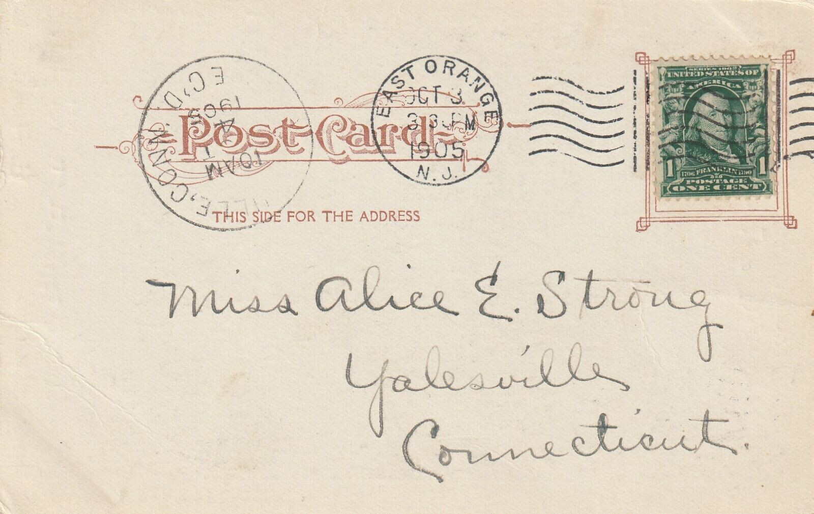 Vintage Postcard Wall Street New York City Street Picture 1895 Card ...