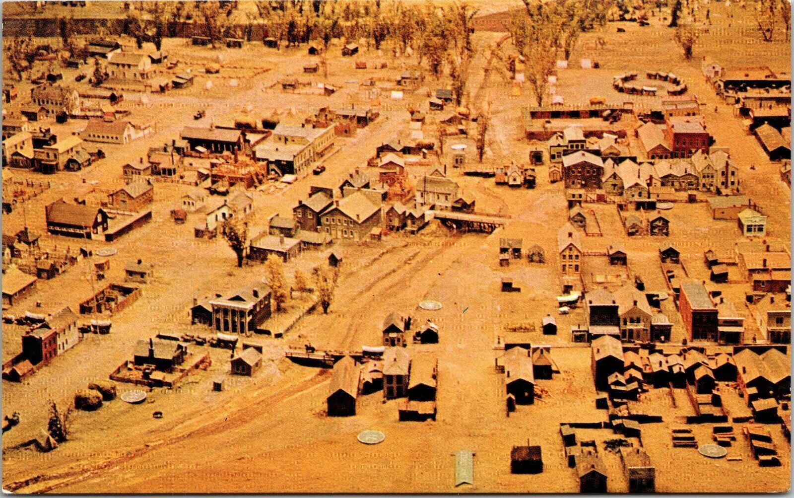 Miniature Diorama State Museum Replica Denver Colorado Chrome Postcard ...