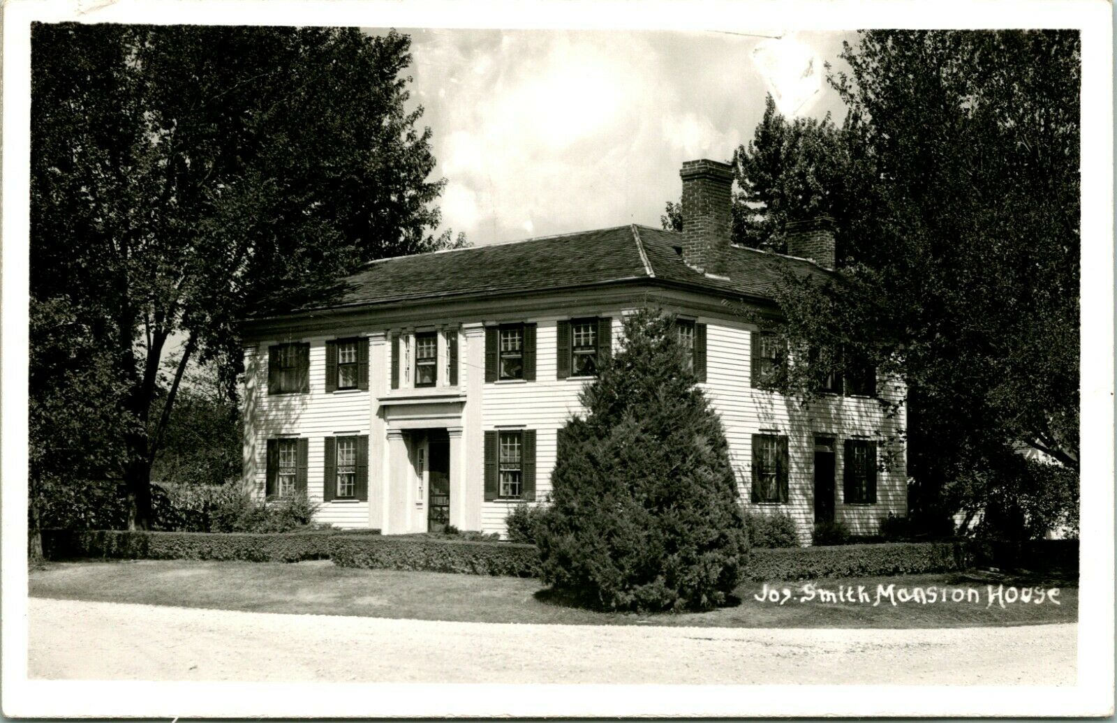 Vtg Postcard RPPC 1940s Joseph Smith Mansion House Nauvoo, Illinois IL ...