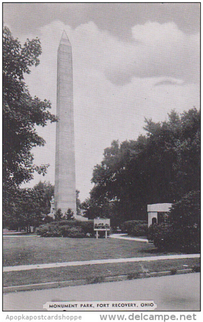 Monument Park At Fort Recovery Ohio Dexter Press | United States - Ohio ...