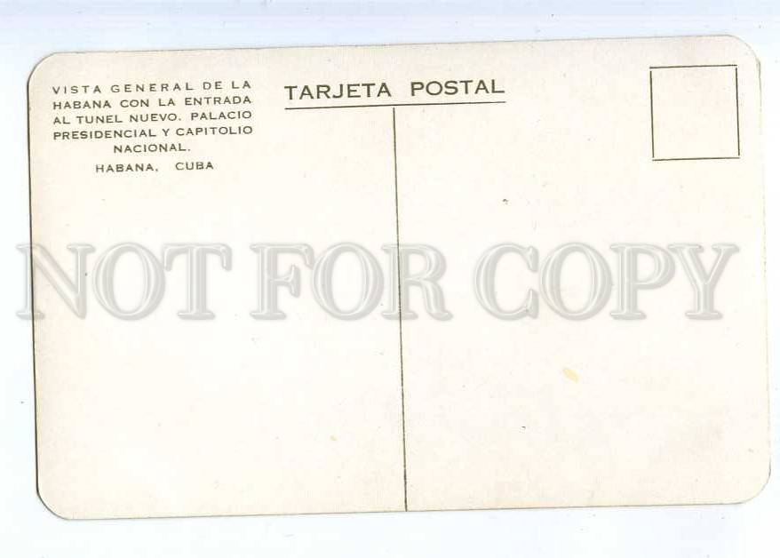 190386 CUBA HAVANA President Palace Vintage photo postcard | Latin ...