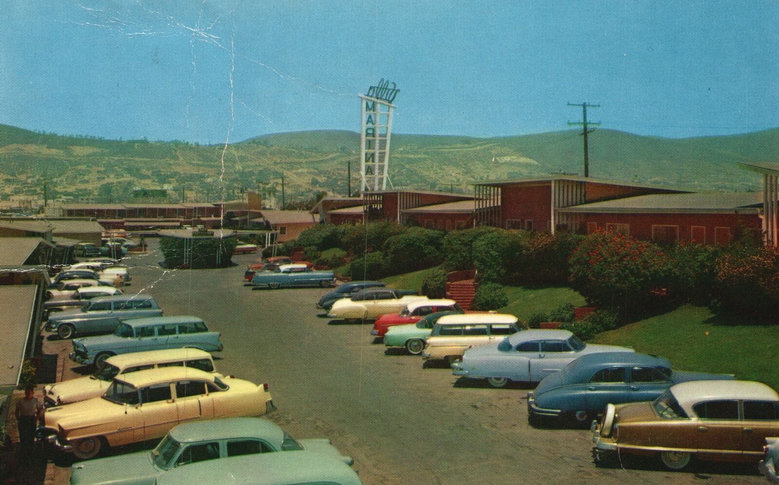 Vintage Postcard 1965 Villa Marina Seaside Winter Summer Resort ...