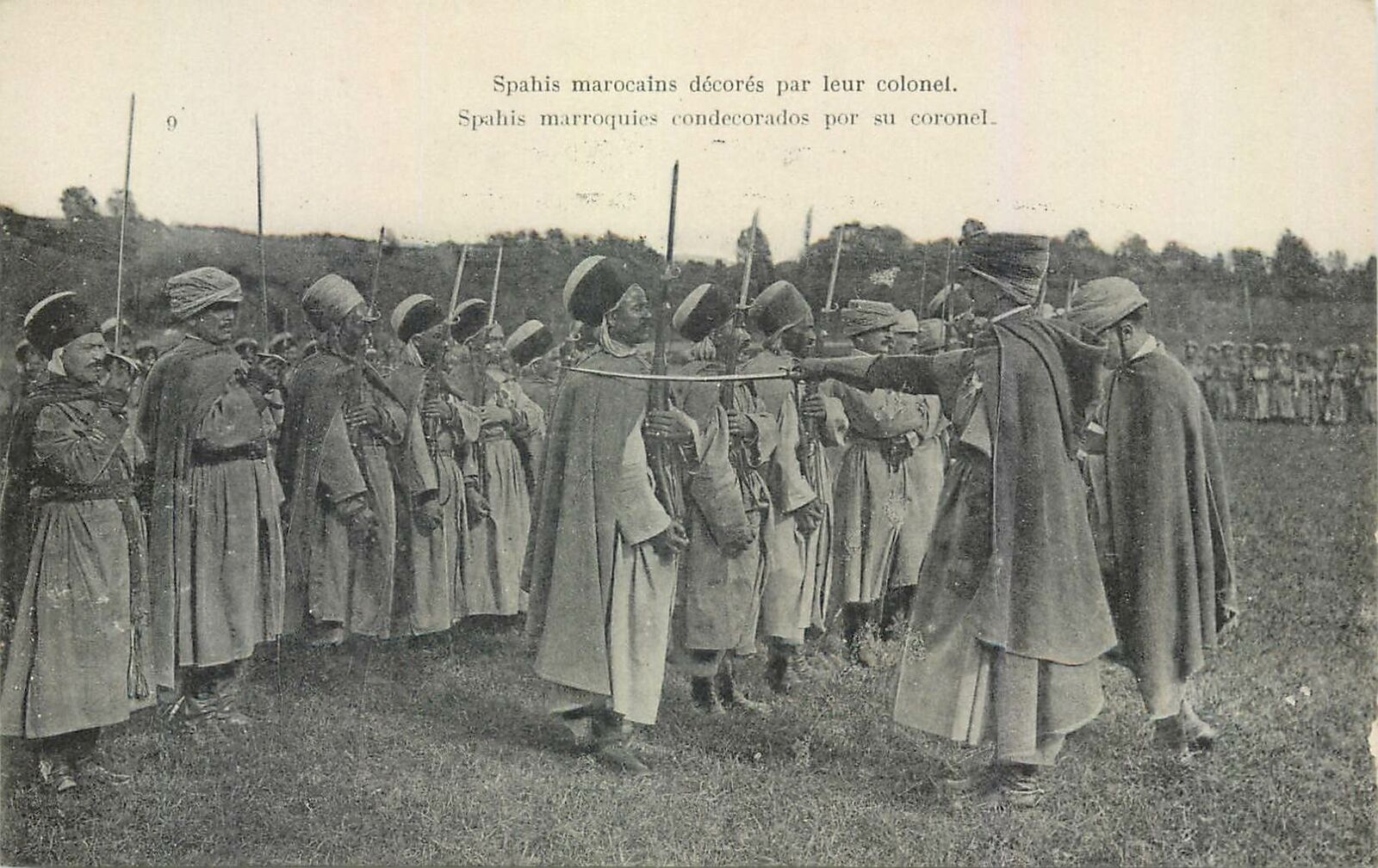 French army indigenous military spahis North Africa cavalry regiment ...