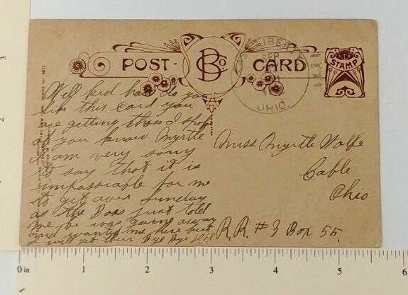 1911 Couple Kissing Risque Innuendo Embossed Postcard Bamforth Courting ...