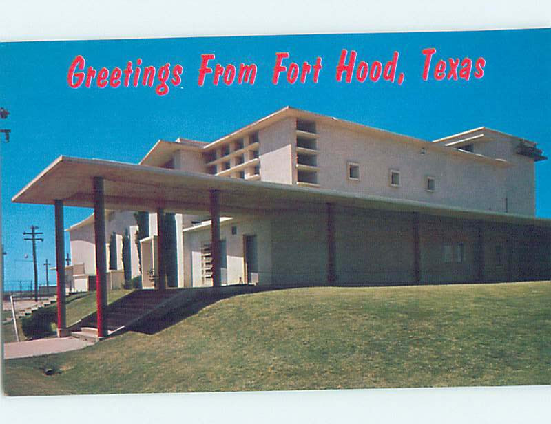 Pre-1980 MAIN THEATER FOR THE ARMY Fort Hood - Killeen Texas TX AF7948 ...