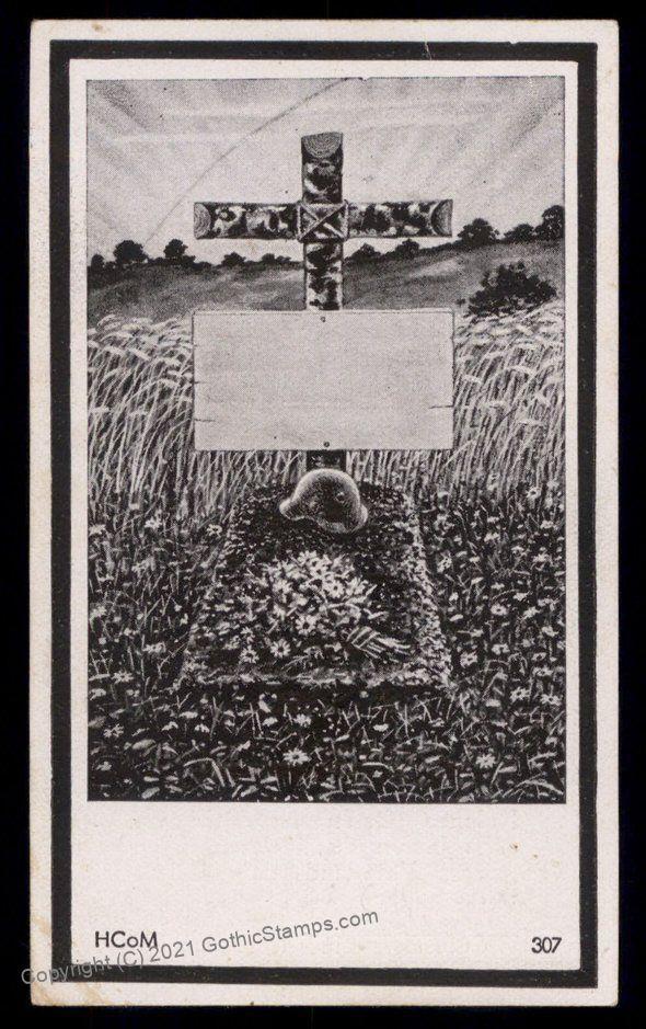 3rd Reich Germany Fallen Waffen SS/Polizei Burial Death Mourning ...