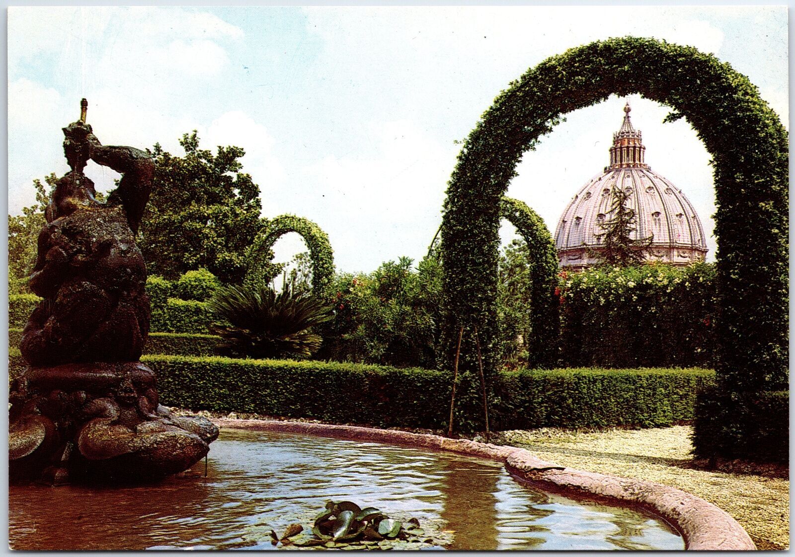 Continental Size Postcard Sights Scenes & Culture of Rome Italy 1960s ...
