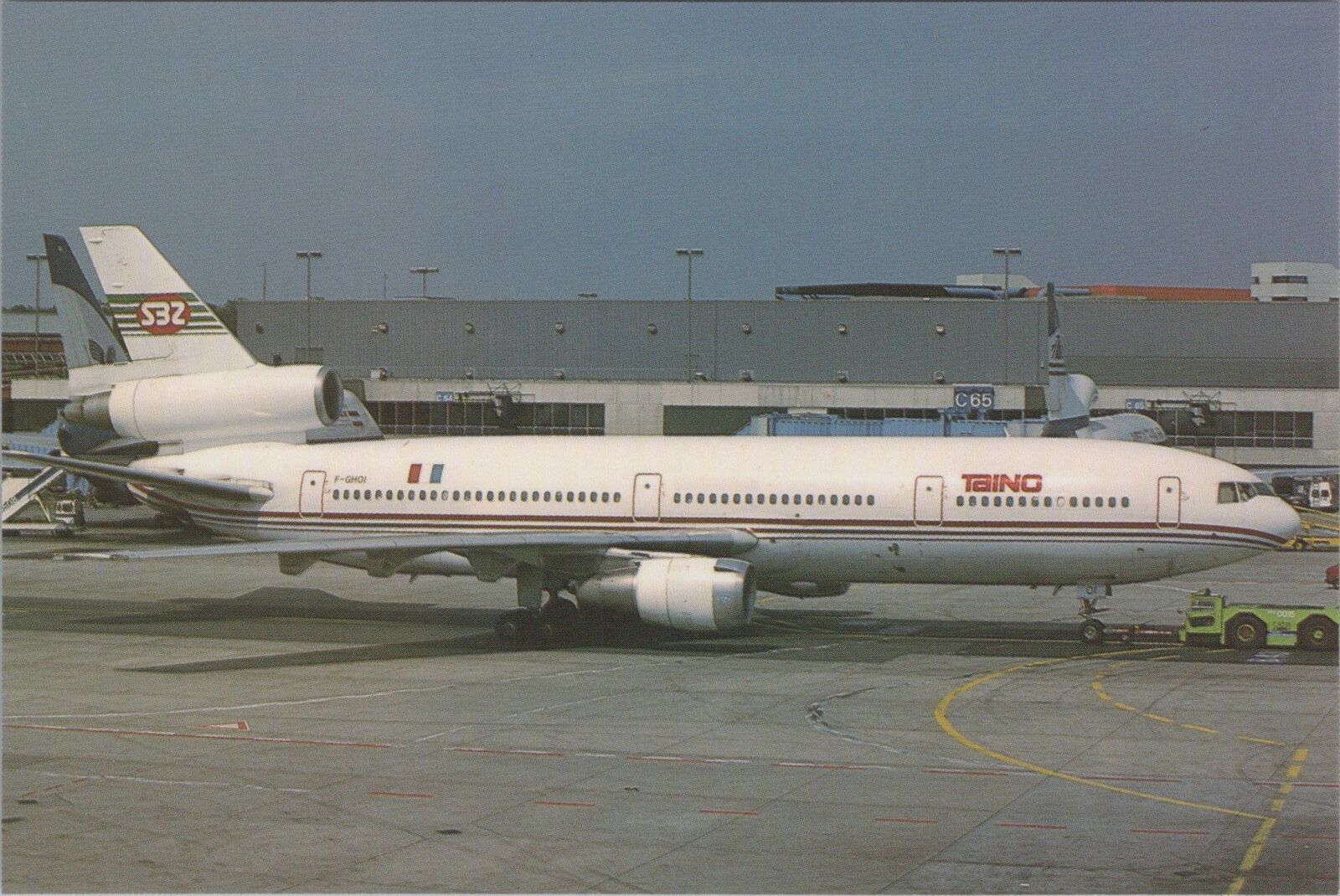 Aviation Postcard - Taino F-GHOI DC10 Aeroplane at Frankfurt Airport ...