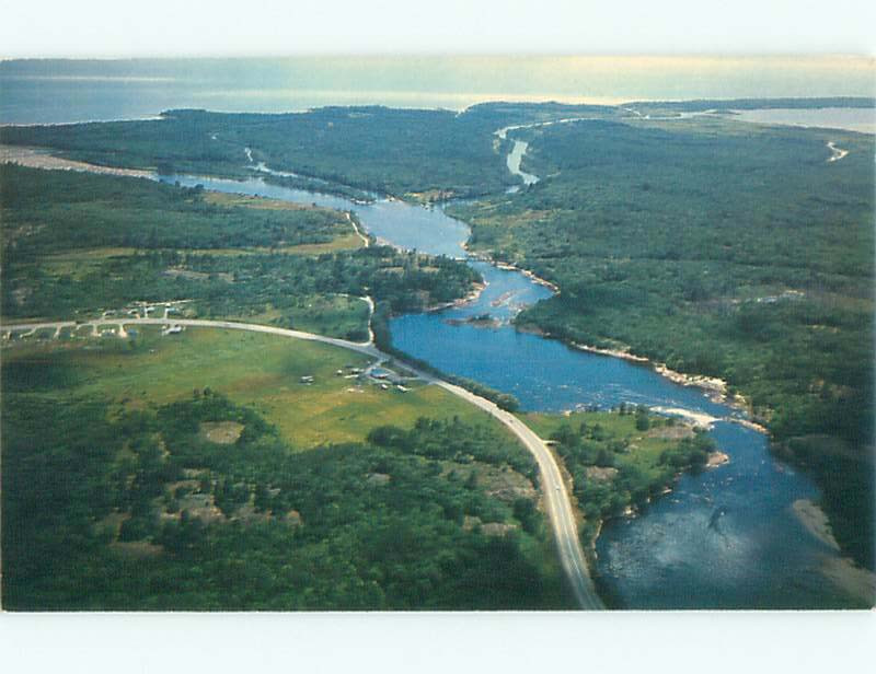 Pre-1980 RIVER SCENE Blind River Ontario ON AE6027 | Canada - Ontario ...