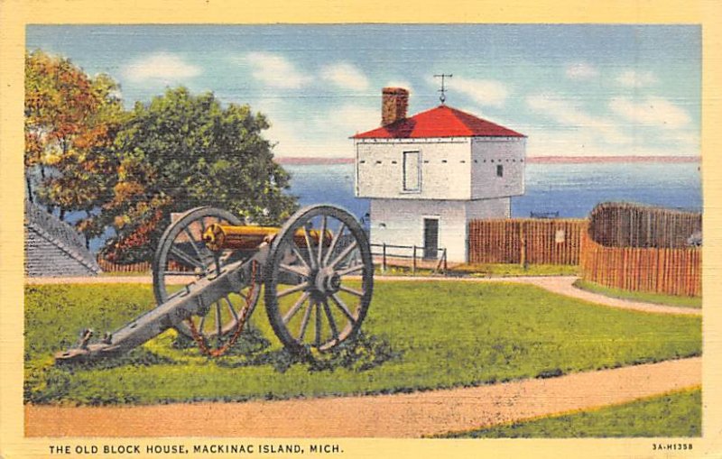 The Old Block House Built In 1780 Mackinac Island MI | Topics ...