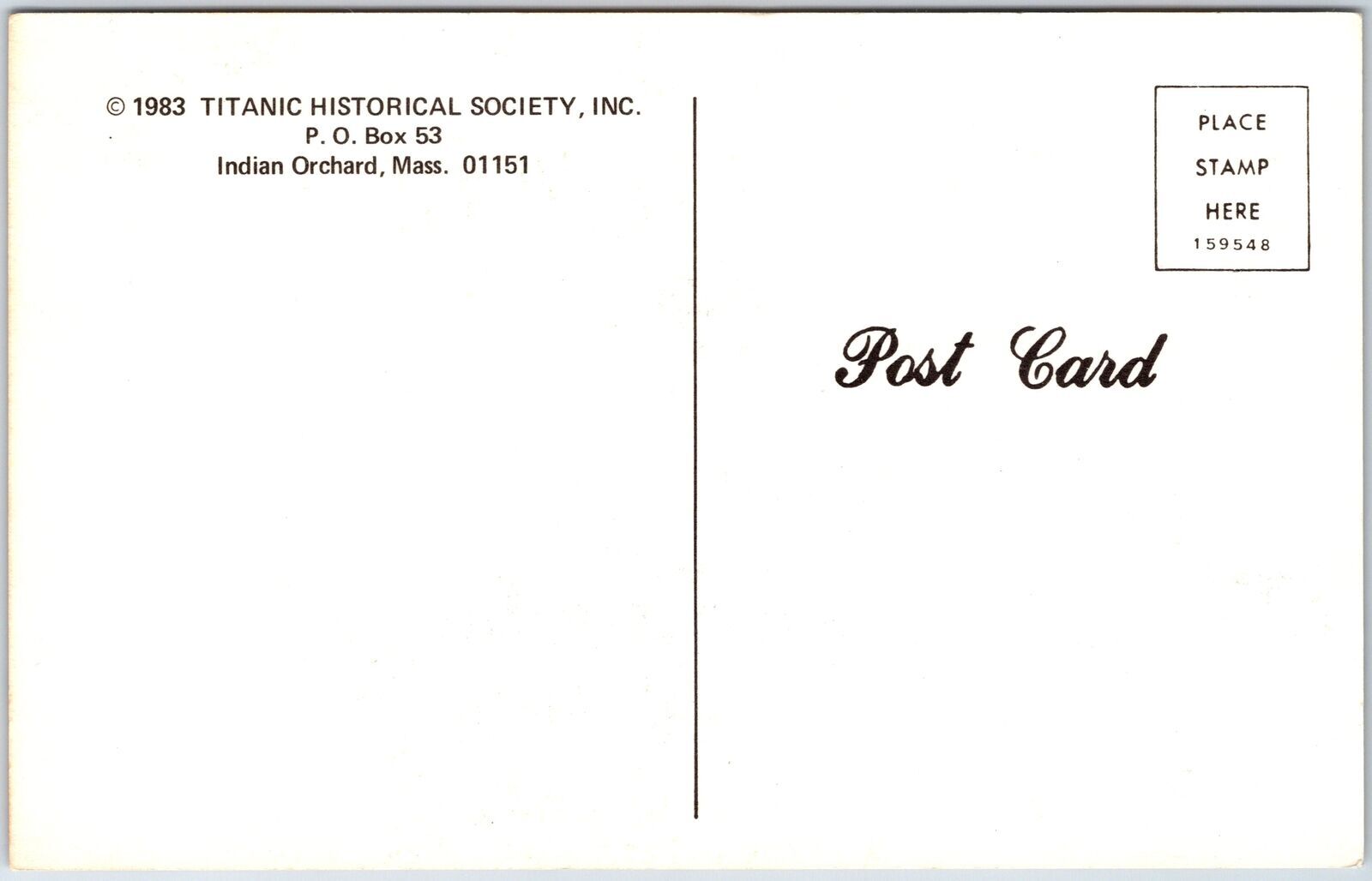 Vintage Postcard White Star Line's R.M.S. Britannic Hospital Ship Sunk ...