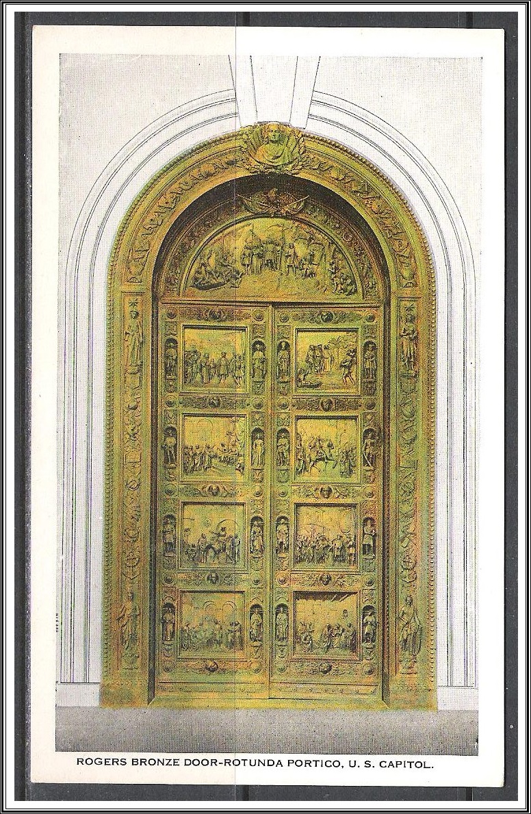 Washington DC Bronze Door Rotunda Portico - [DC-086] | United States ...