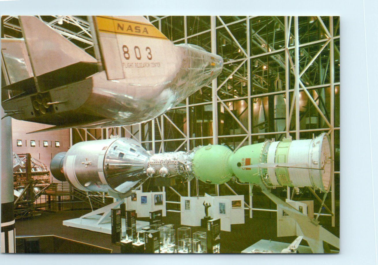 The American Apollo and Russian Soyuz spacecraft - National Air & Space ...