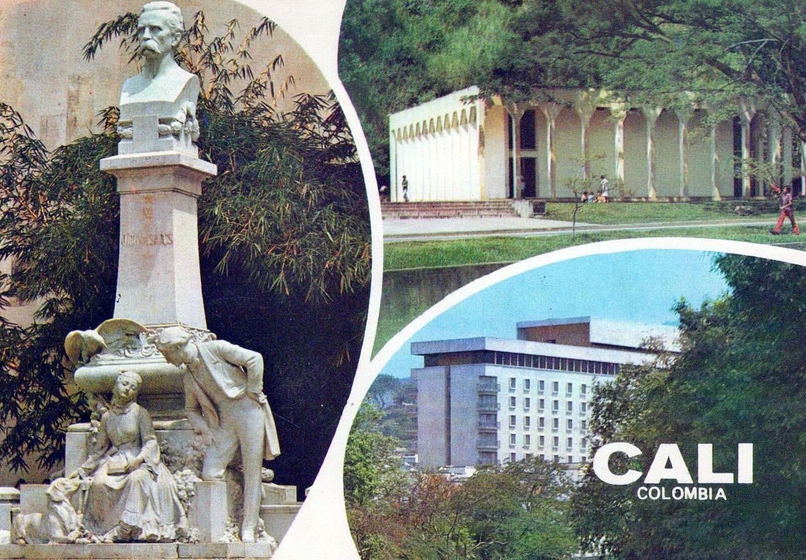 Vintage Continental Size Postcard Multiple Views Cali Colombia | Latin ...