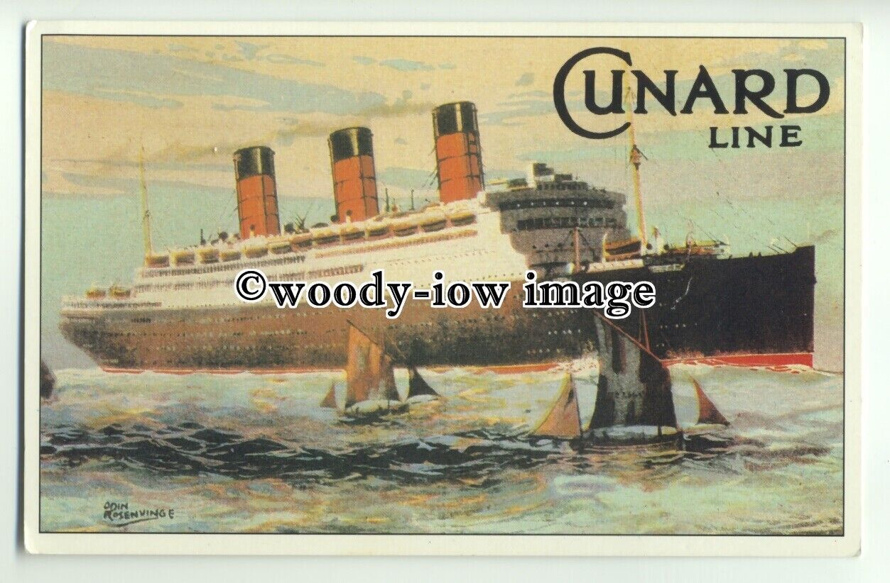 LN0154 - Cunard Line Liner - Berengaria , built 1912 ex Imperator ...