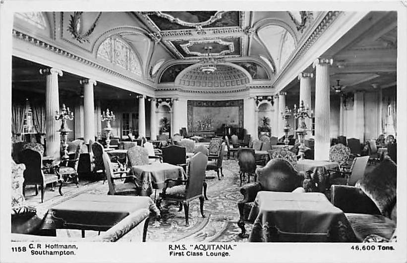 Rms Aquitania Interior