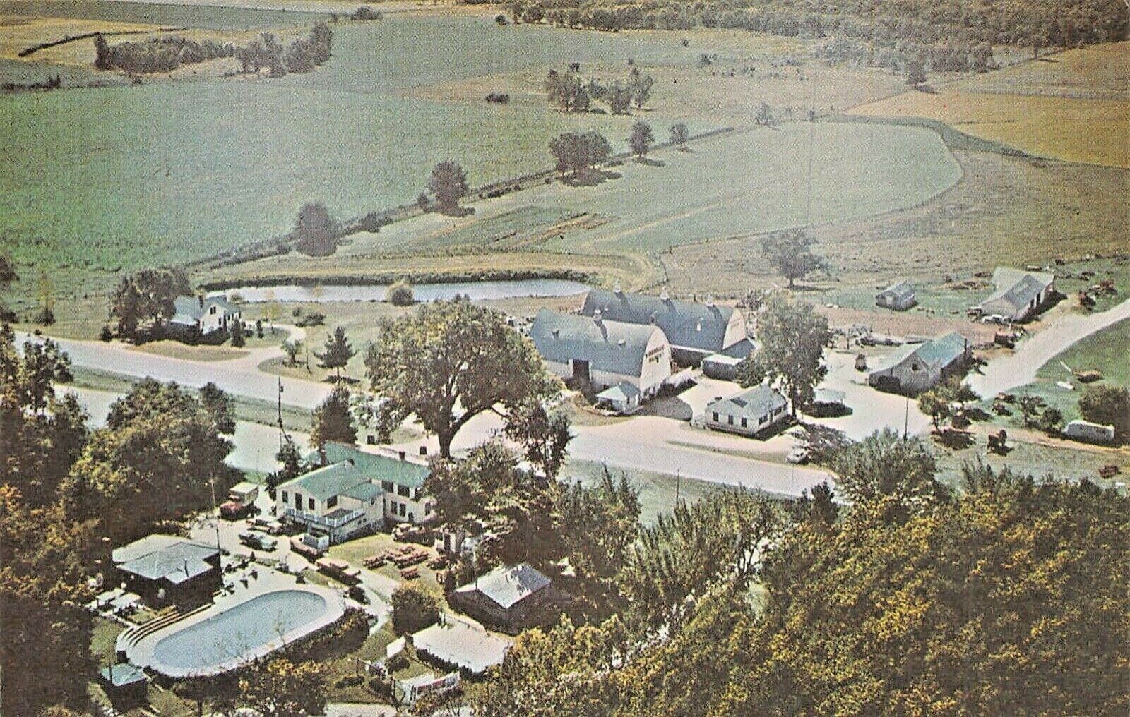 Mauston Wisconsin~The Wooside Ranch-Largest Dude Ranch~Aerial View ...
