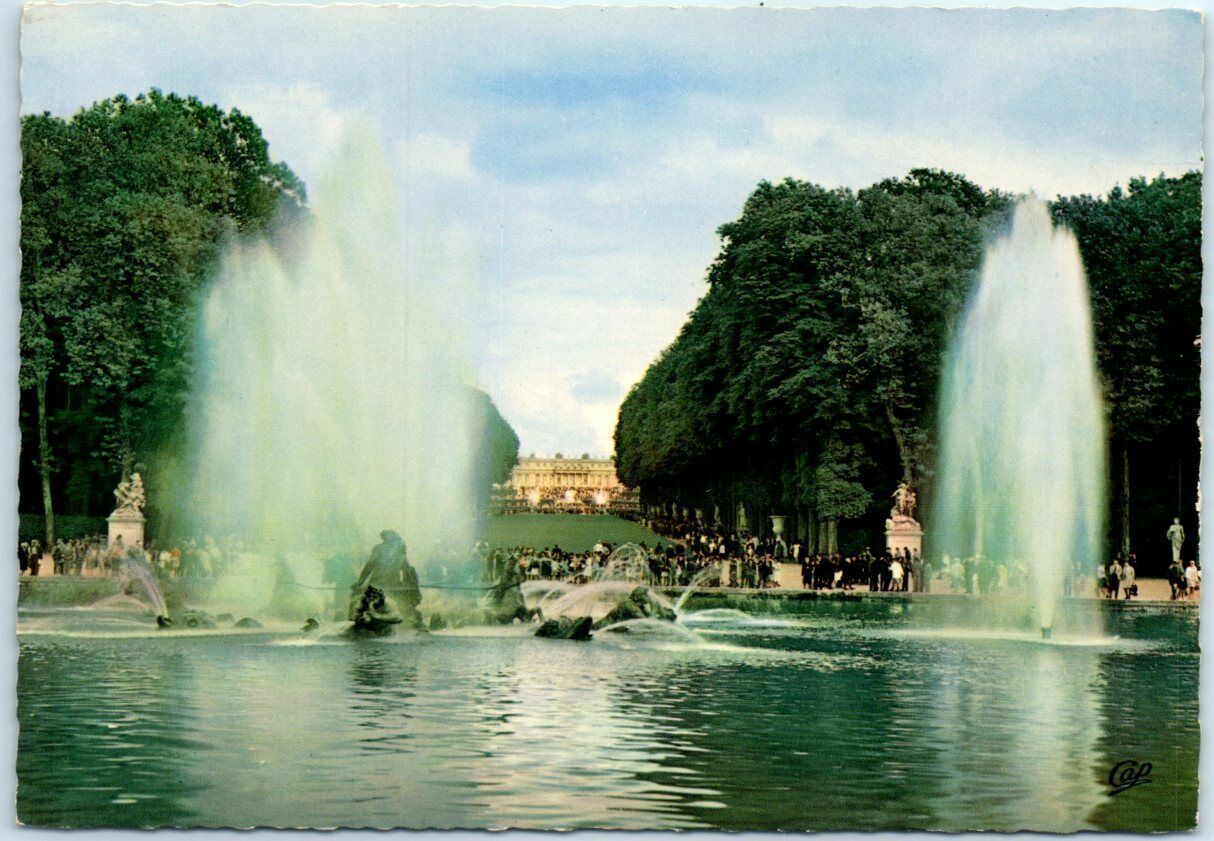 Postcard - Fountains Shows at the Apollo Basin - Palace of Versailles ...