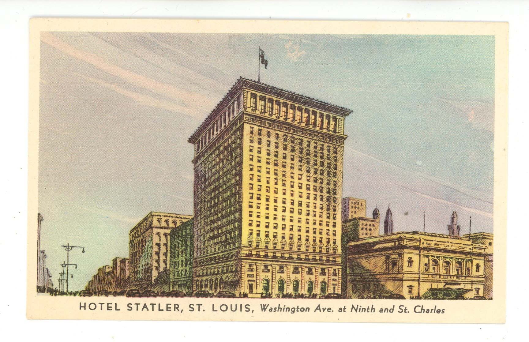 MO - St. Louis. Hotel Statler | United States - Missouri - St. Louis ...