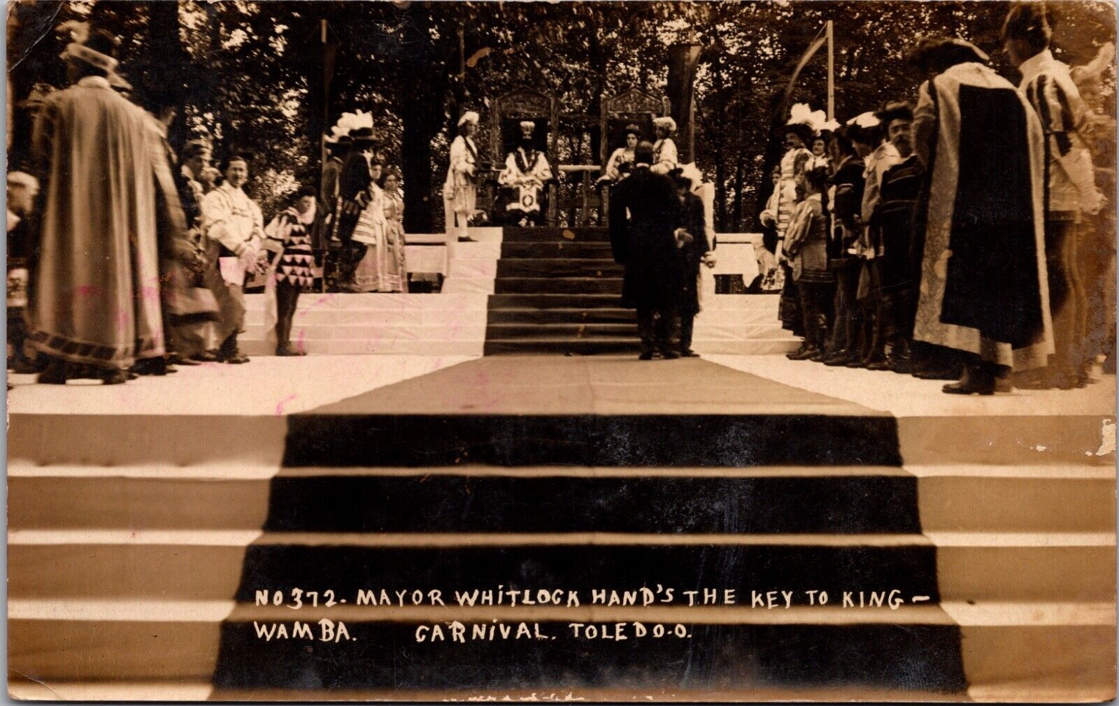 Mayor Whitlock Hand's The Key to King Wamba Carnival in Toledo, Ohio ...