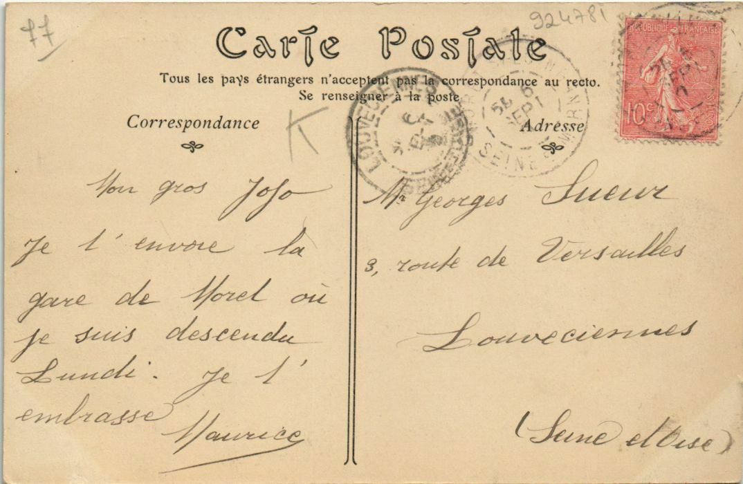 CPA Moret-Sur-Loing La Gare (924781) | Europe - France - Ile-de-France ...